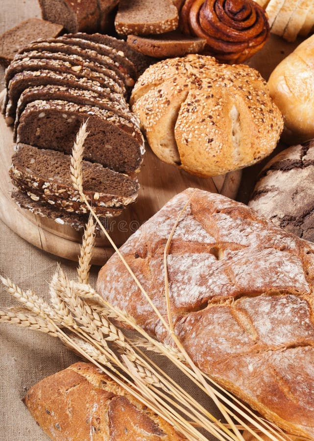 Bread stock image. Image of pastry, bran, food, refreshment - 24620283