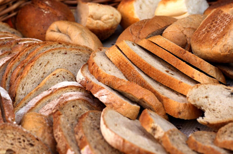 Small bread stock image. Image of bakeshop, dark, hamburger - 5364333