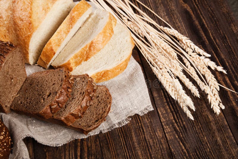 Bread assortment stock photo. Image of eating, country - 26751714