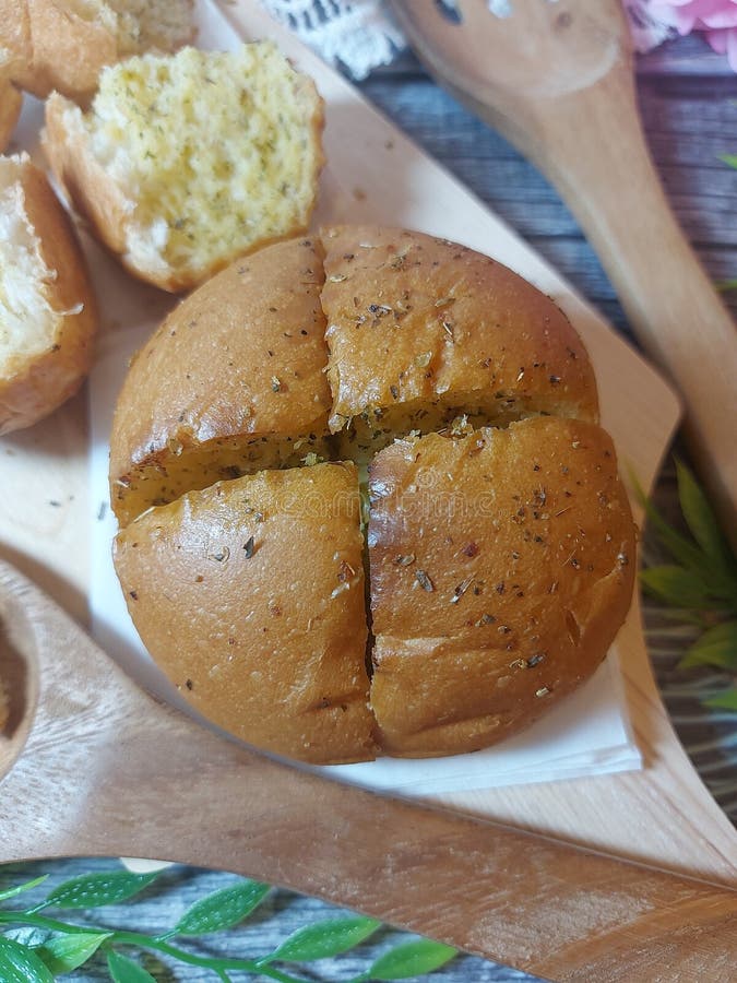 The Bread on the Background. Stock Photo - Image of cheese, background ...