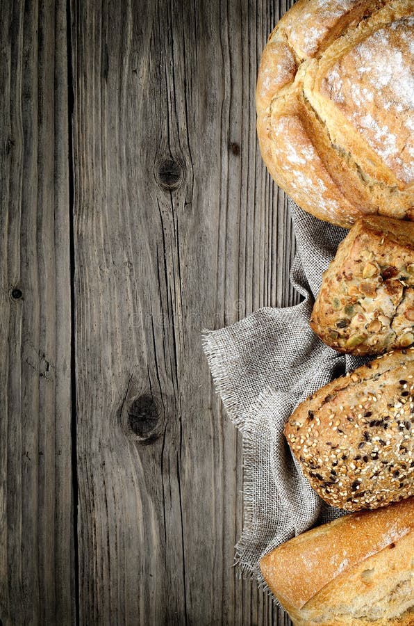 Bread background stock image. Image of flour, grain, background - 43268421