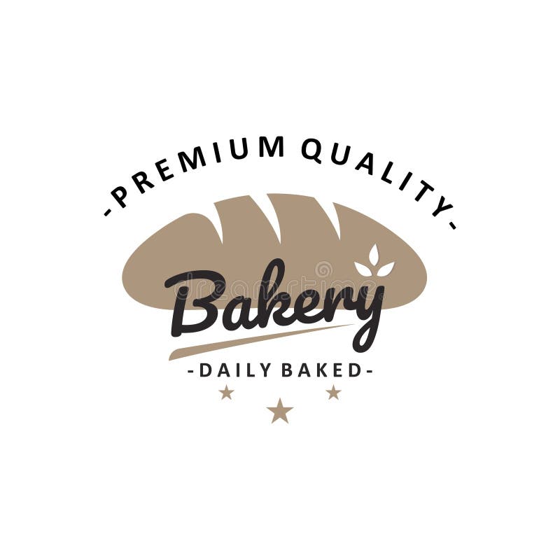 Bread Badge Template or Bread Logo Icon Stock Vector - Illustration of ...