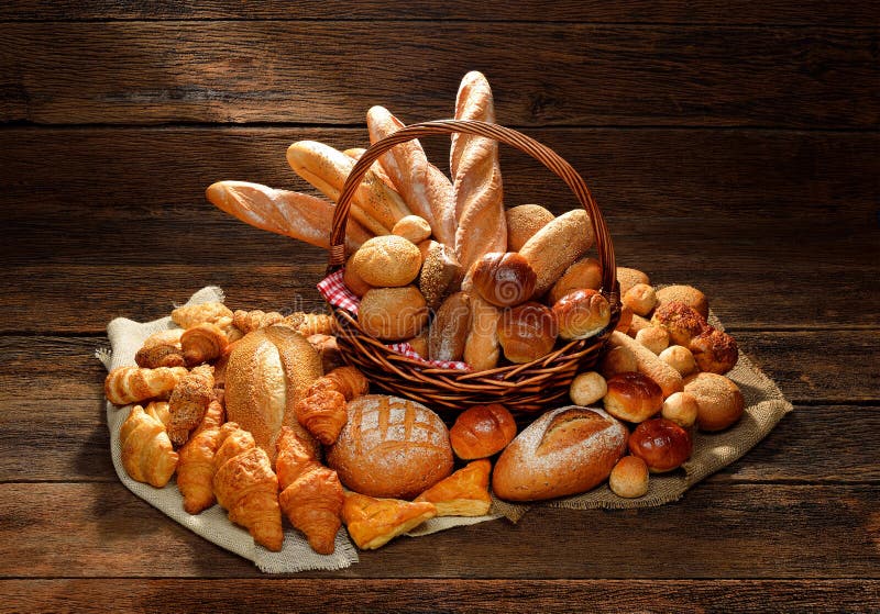 Rich bakery stock image. Image of browned, dinner, assortment - 11264563