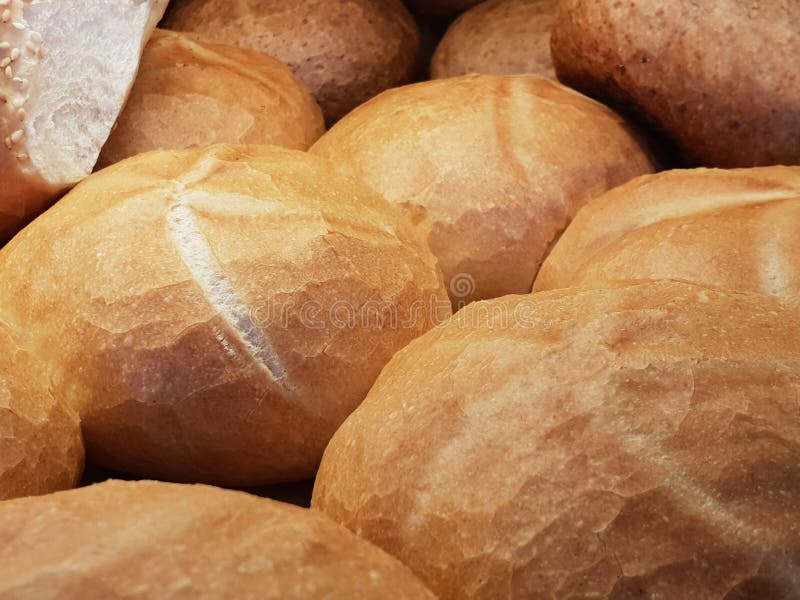 Bread from a Bakery Close Up Stock Image - Image of cereal, grain ...