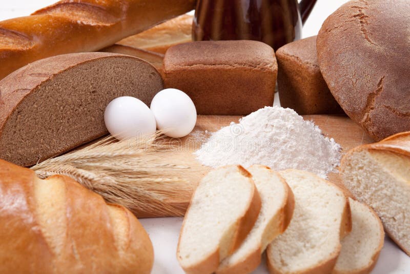 Bread bakery products stock image. Image of meal, bake - 25197357