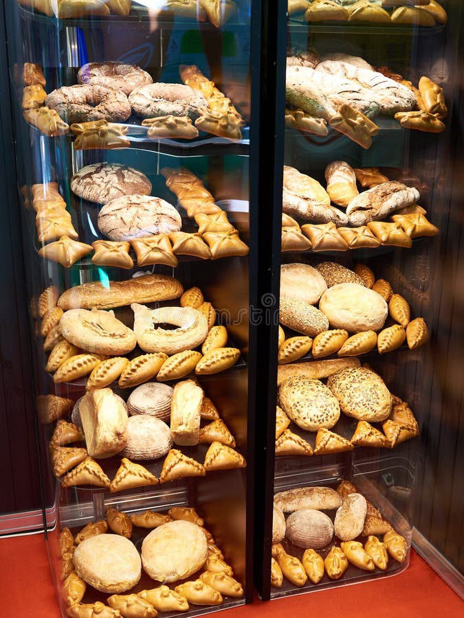 Bread Bakery Products on Store Stock Image - Image of loaf, delicious ...