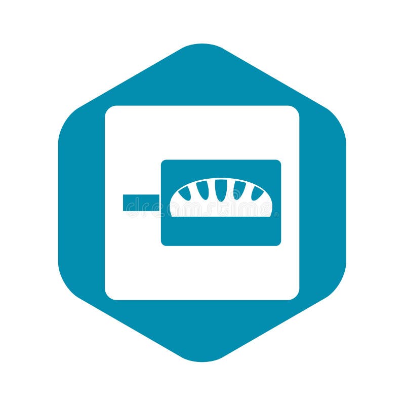 Bread baking icon simple stock vector. Illustration of eating - 149652938