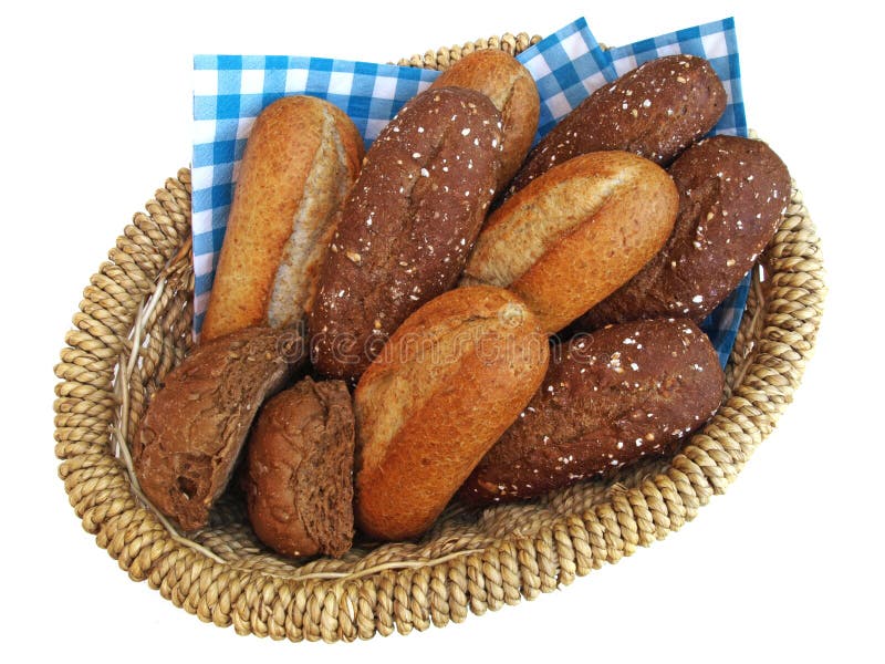 Bread basket stock image. Image of meal, baking, breakfast - 21496219