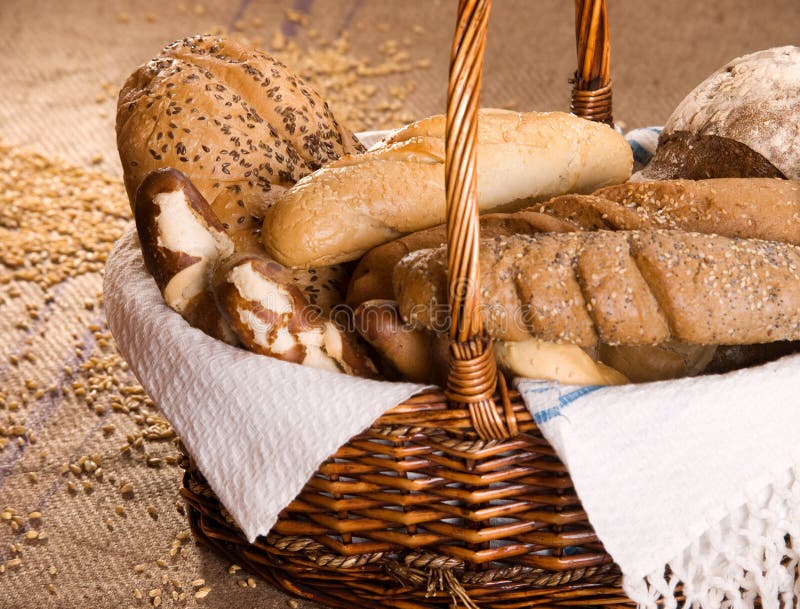 Bread stock photo. Image of group, macro, grain, shot - 58542062