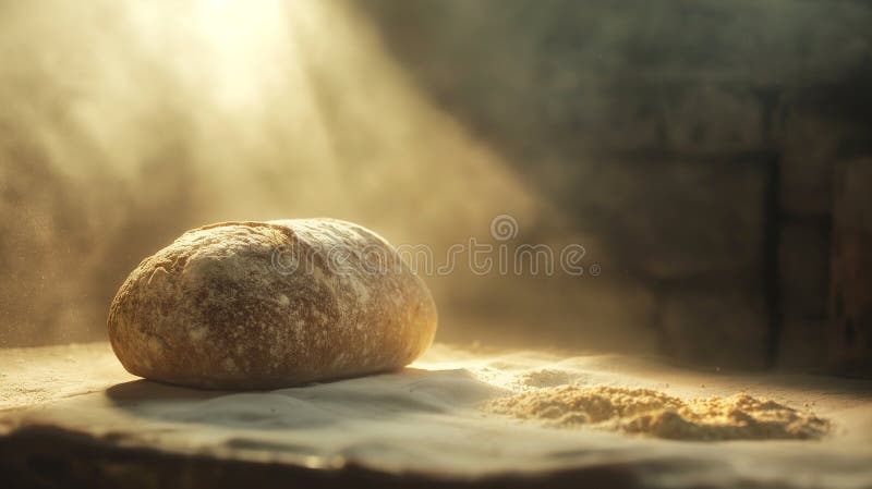 The bread being made stock illustration. Illustration of cloud - 356626382