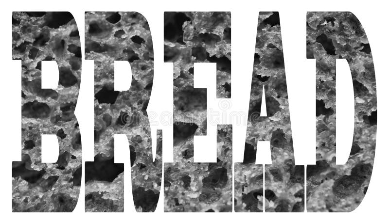 Font Ink Texture Background. Vintage Black White Illustration ...