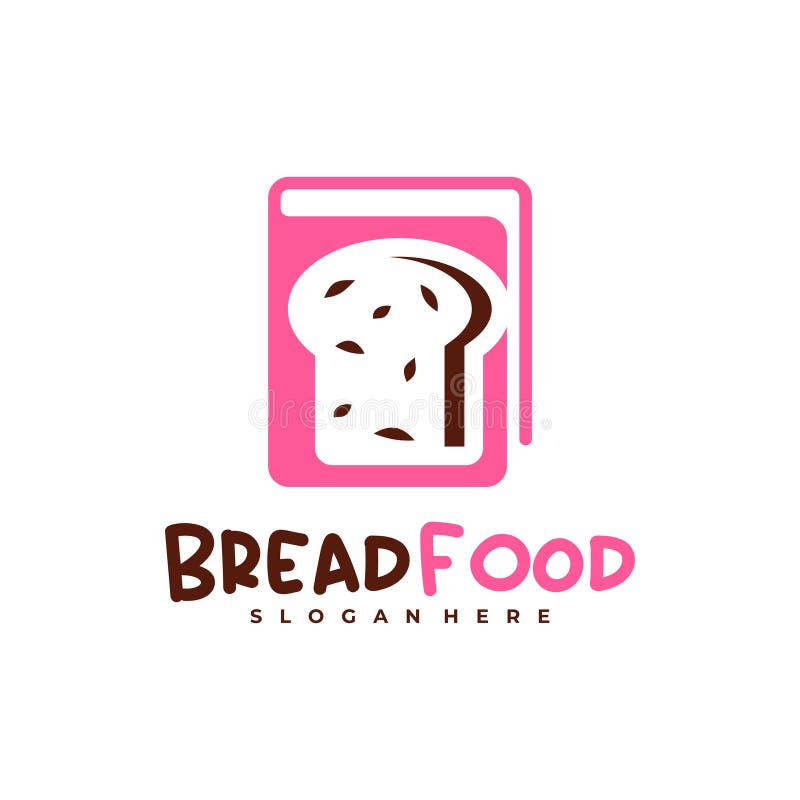Bread Book Logo Vector Template, Creative Bread Logo Design Concepts ...