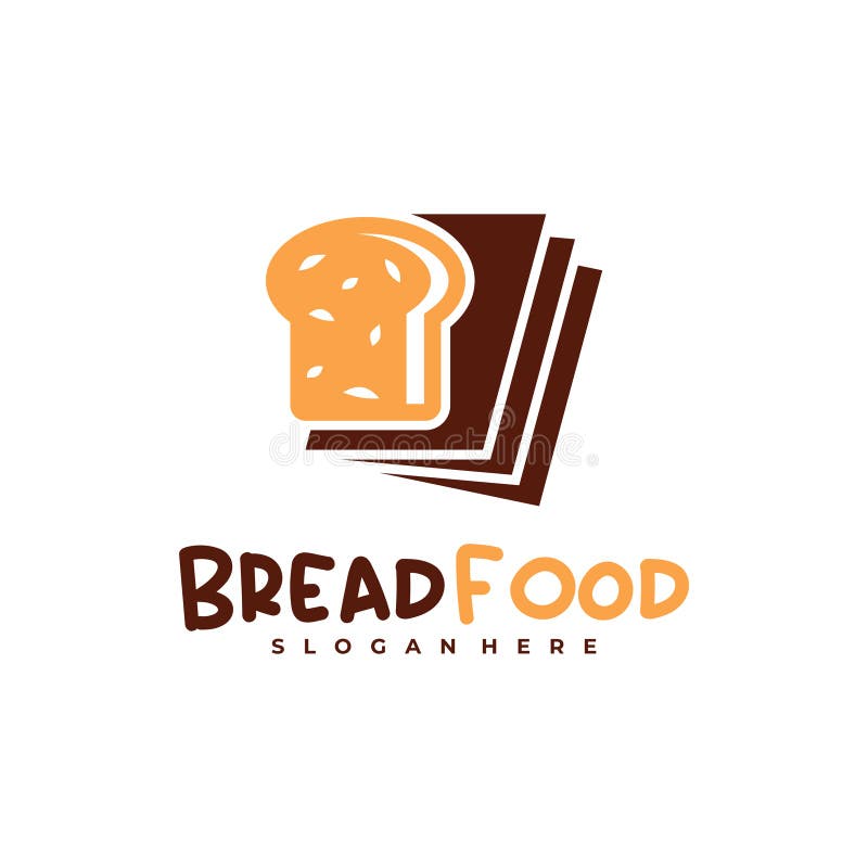 Bread Book Logo Vector Template, Creative Bread Logo Design Concepts Stock Vector - Illustration ...
