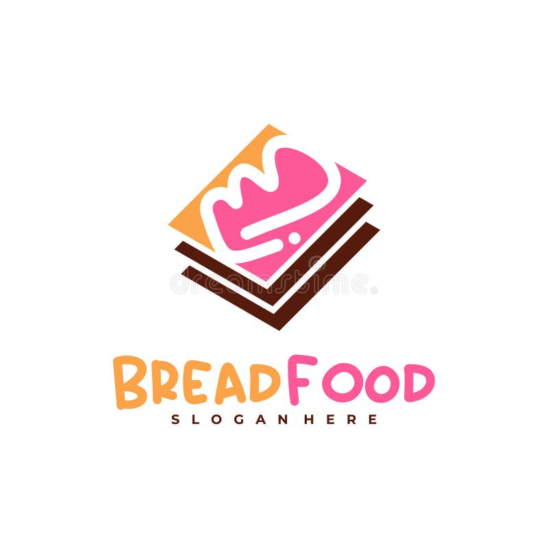 Bread Book Logo Vector Template, Creative Bread Logo Design Concepts ...