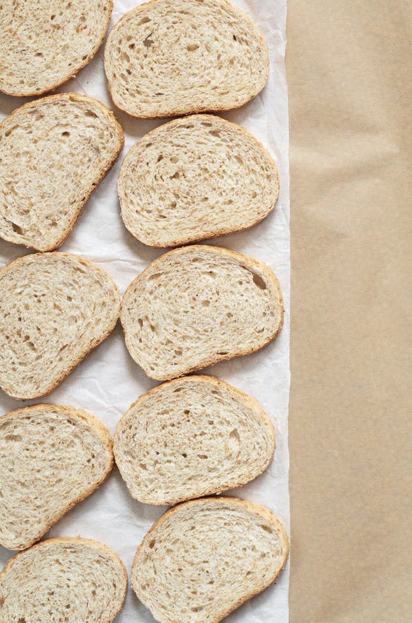 Bread with wheat bran stock image. Image of bakery, white - 125282419