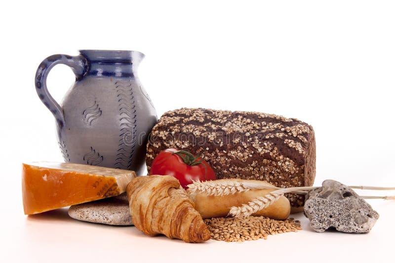 Bread and breakfast stock image. Image of flour, beverage - 39501499