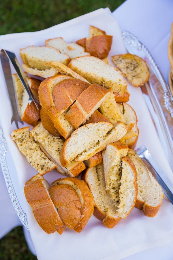 Bread in Buffet at Wedding Reception Stock Photo - Image of dinner ...