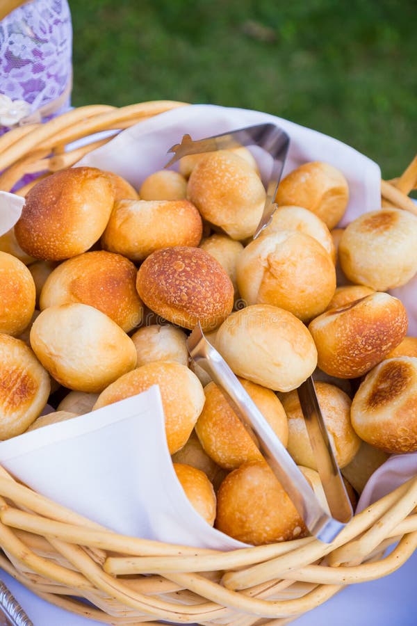 Bread in Buffet at Wedding Reception Stock Photo - Image of dinner ...