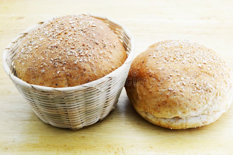 Bread bun for berger stock image. Image of snack, bread - 84669543