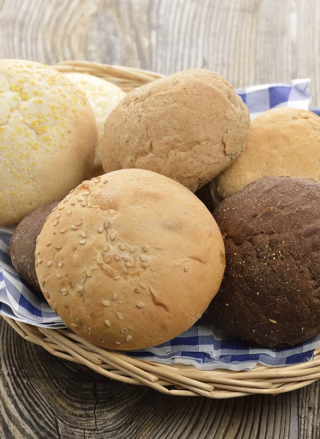 Bread Buns Assortment stock image. Image of food, bread - 30697865