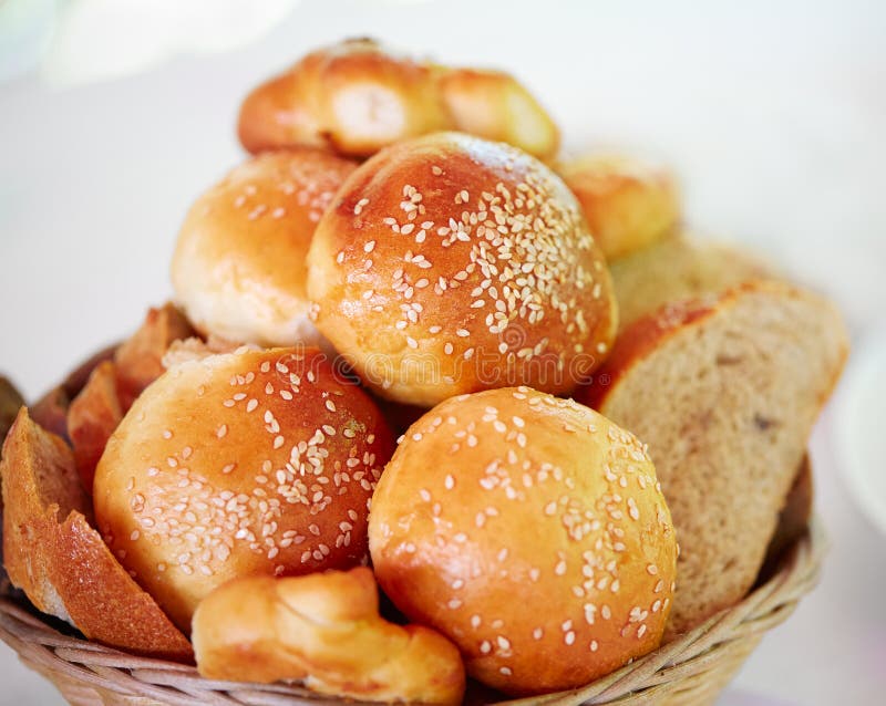 Bread Buns stock photo. Image of gourmet, baked, healthy - 31726628