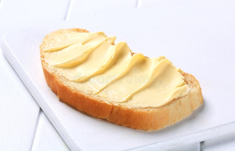 Bread and butter stock photo. Image of spread, cutting - 25202984