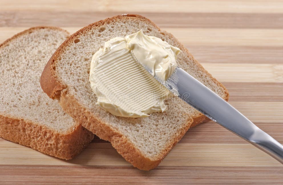 Bread and Butter stock image. Image of eating, toast - 28599871