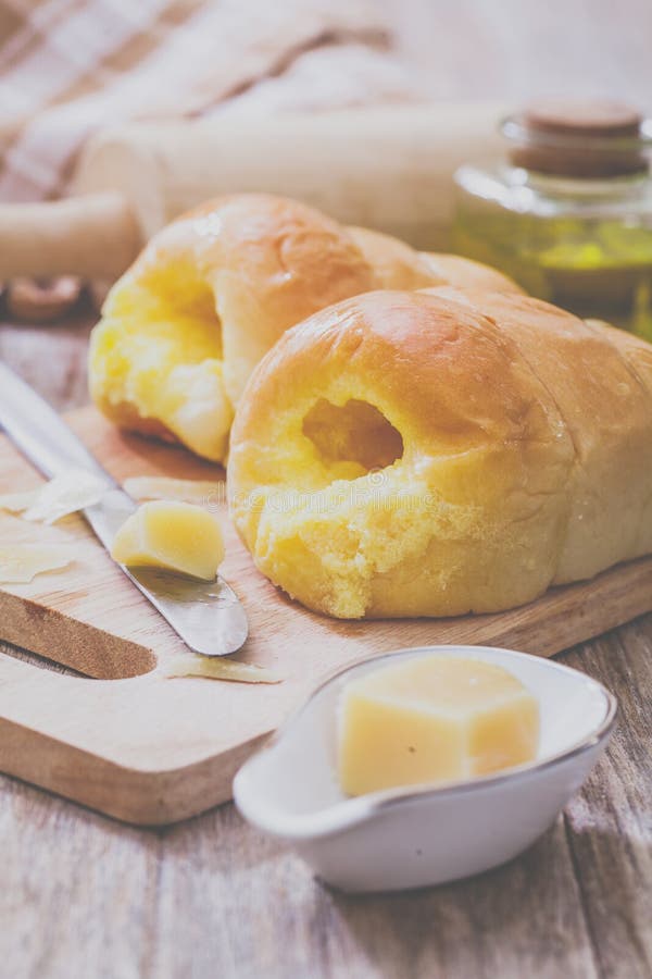 Bread with butter stock photo. Image of cuisine, bakery - 86285232