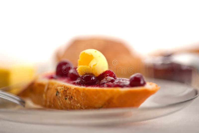 Bread butter and jam stock photo. Image of healthy, morning - 29359502