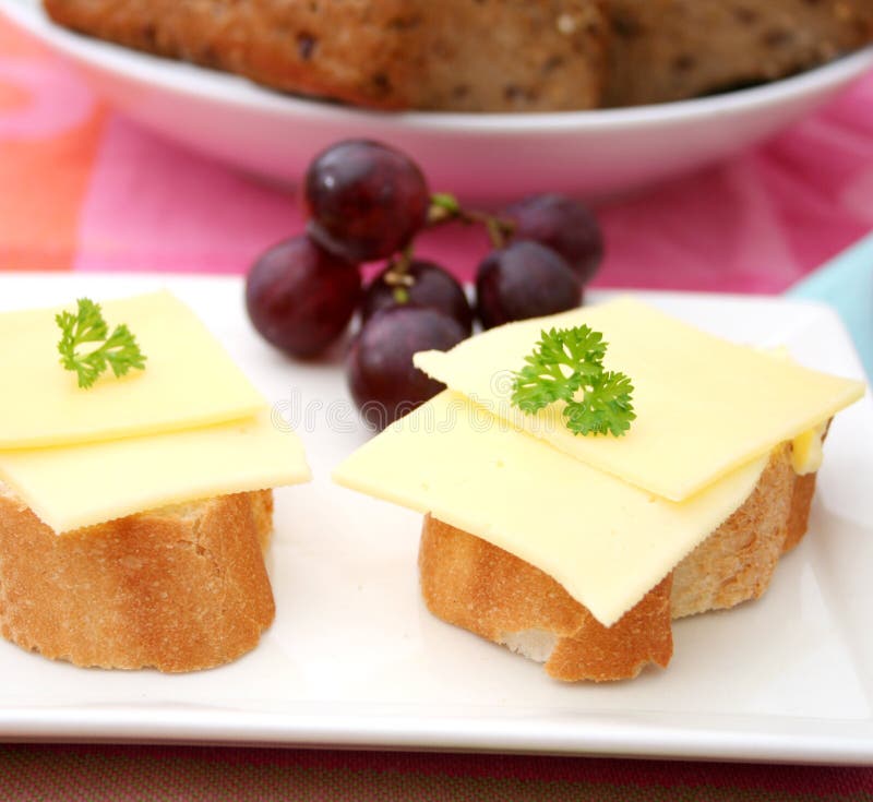 Bread with cheese stock photo. Image of food, freshness - 37191574