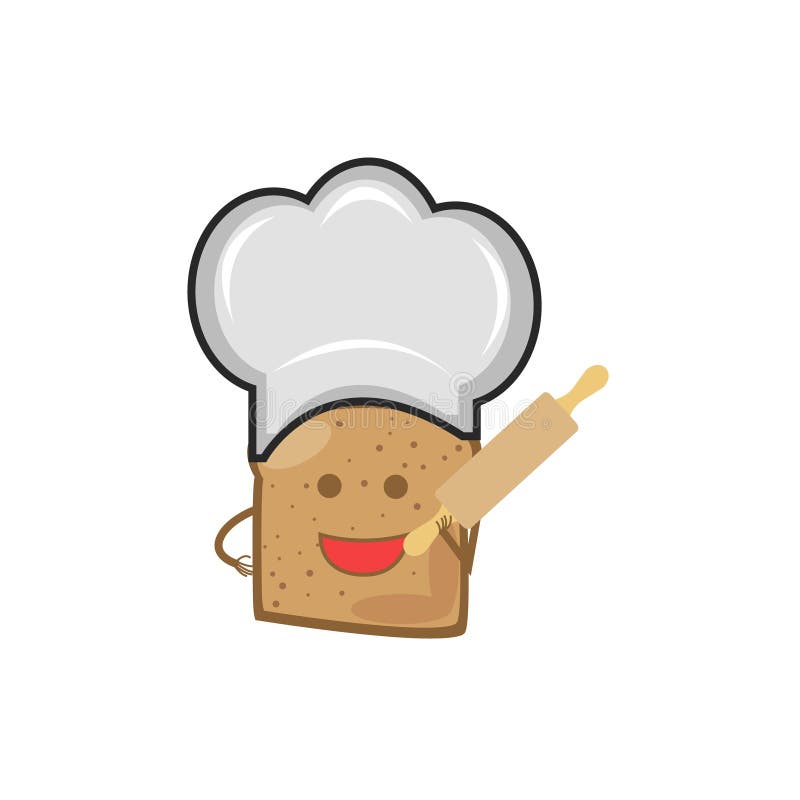 Bread, Chef, Bakery Badge or Logo Icon Modern Style Vector. Design ...