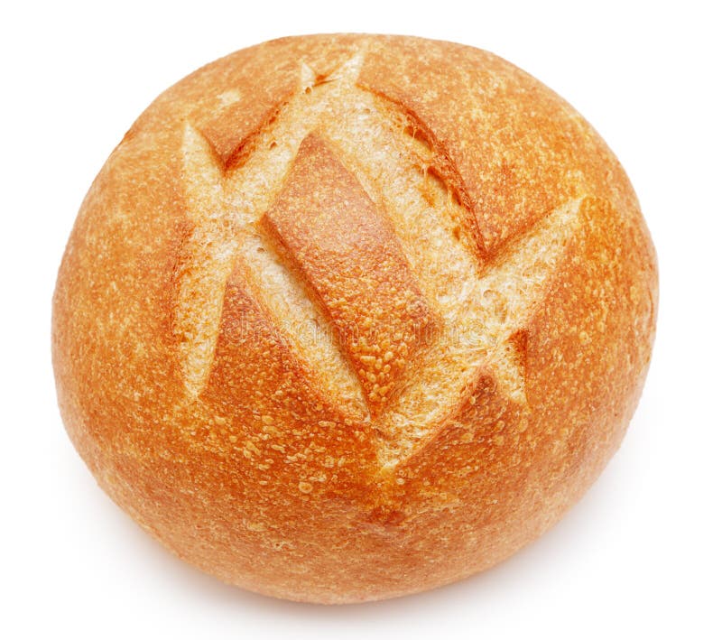 Round bread stock image. Image of copy, flour, space - 49797211