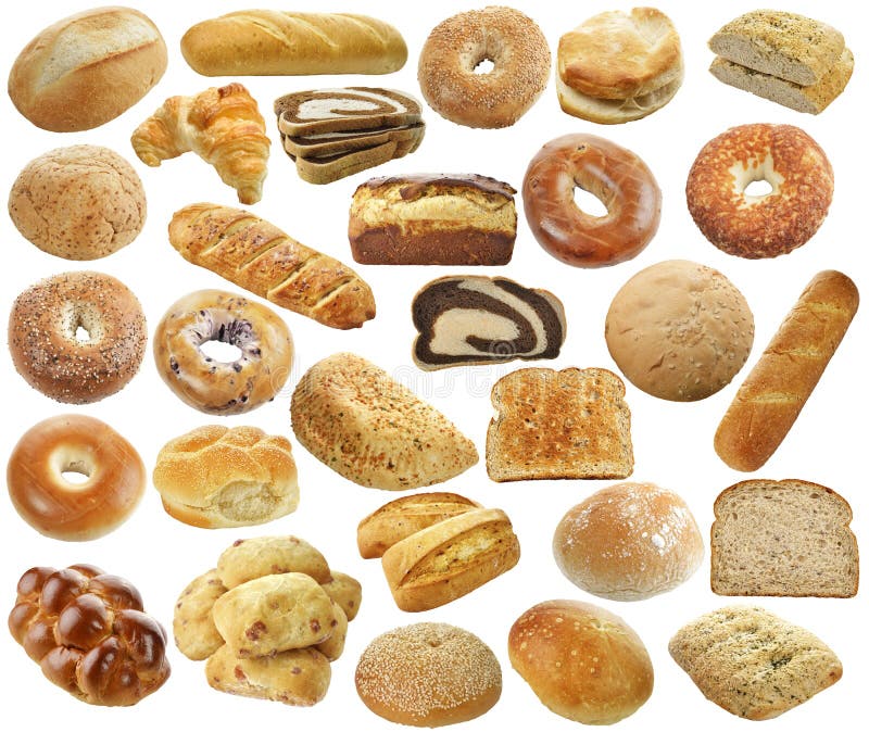 Bread collection stock photo. Image of biscuits, background - 3399384