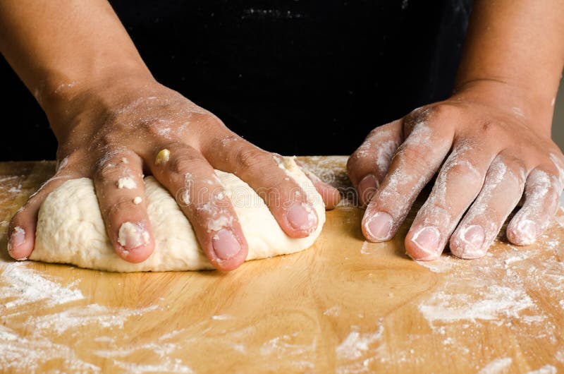 Bread cooking.Dough stock image. Image of cook, gourmet - 13837839