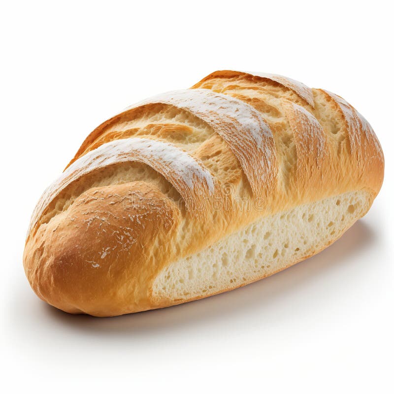 Bread with a Crispy Crust and a Soft Interior Stock Photo - Image of ...