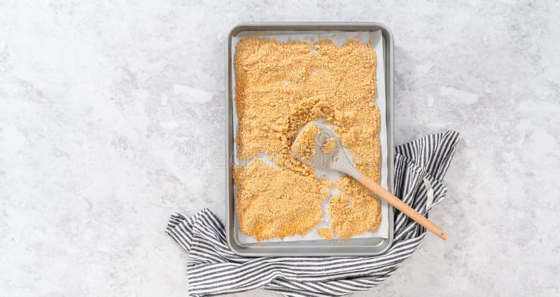 Bread crumbs stock photo. Image of bread, flatlay, making - 293790446