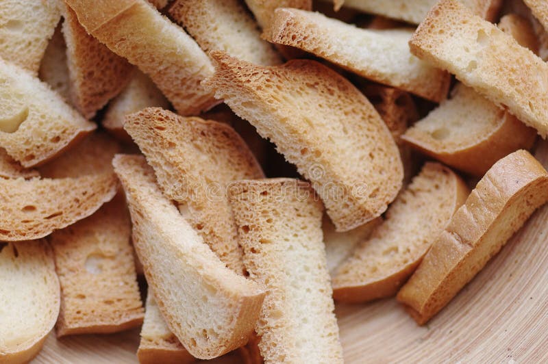 Bread Crumbs Macro in Bowl on Blue Background Stock Photo - Image of ...