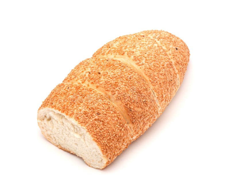 Bread cut in half stock image. Image of wheat, closeup - 36877045