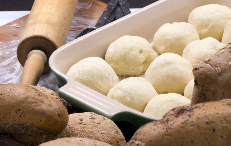 Bread Dough 005 stock photo. Image of food, flatten, bake - 2021056