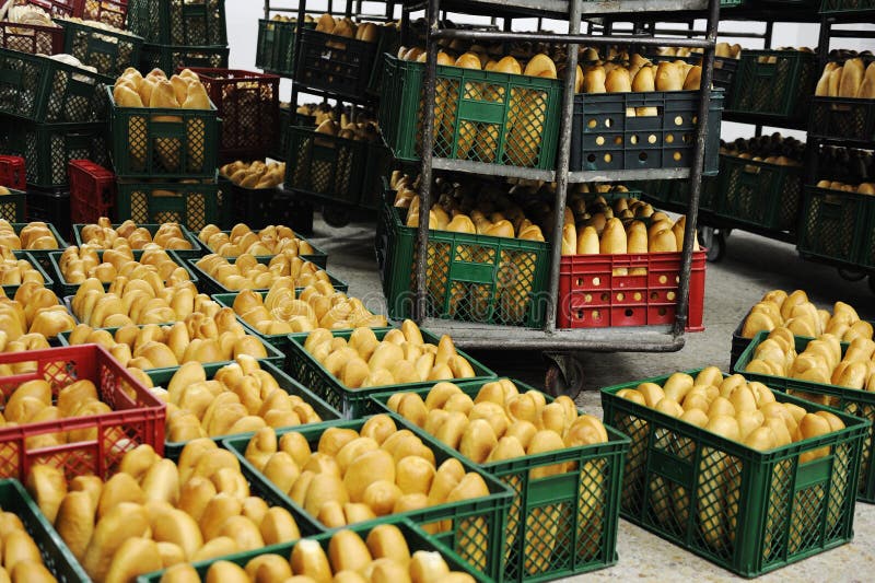 Bread factory stock image. Image of massive, plant, industry - 18634811