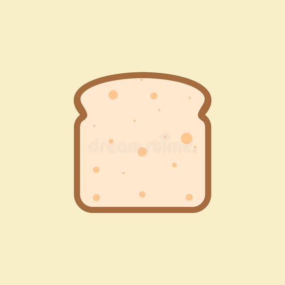 Bread Flat Design Vetor Illustration Stock Vector - Illustration of ...