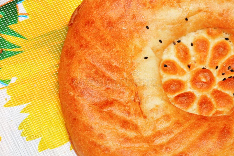 Bread Flatbread Round Shape Stock Photo - Image of fast, baked: 242378350