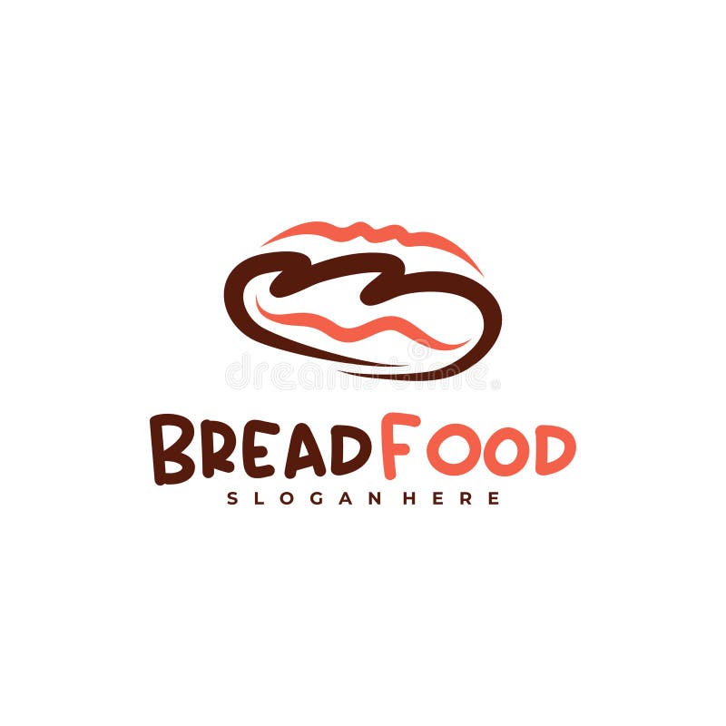 Bread Food Logo Vector Template, Creative Bread Logo Design Concepts ...