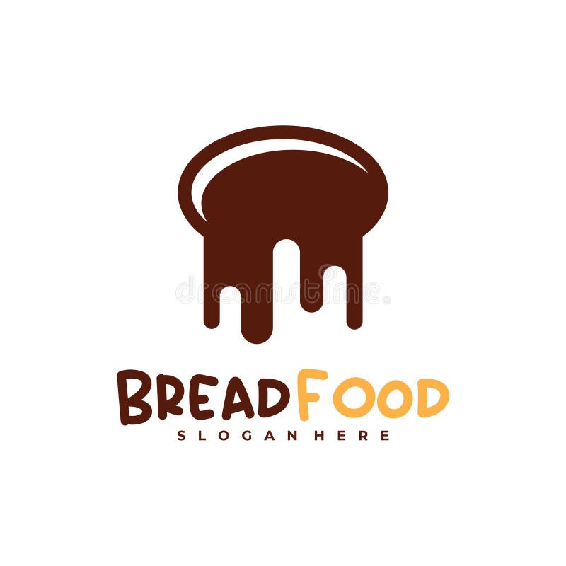 Bread Food Logo Vector Template, Creative Bread Logo Design Concepts ...