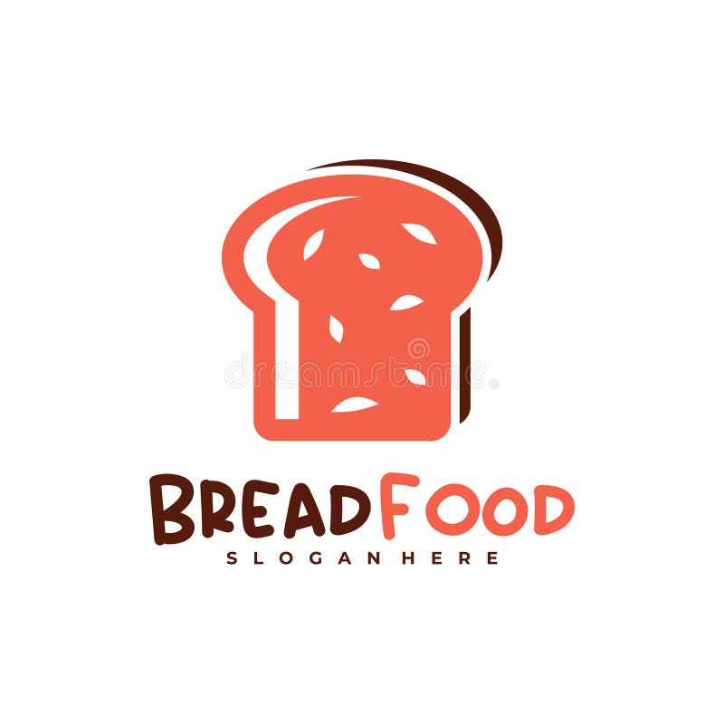 Bread Food Logo Vector Template, Creative Bread Logo Design Concepts ...