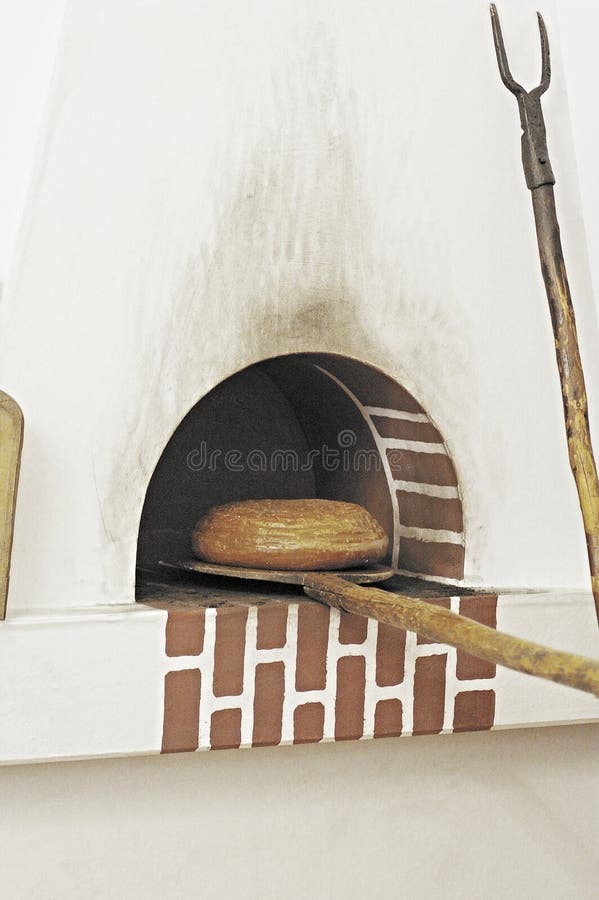 Old bread furnace stock image. Image of fireplace, dinner - 185366999
