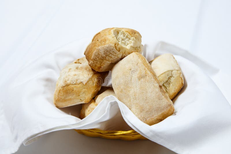 Bread Group To Serve Isolated Stock Image - Image of portion, isolated ...