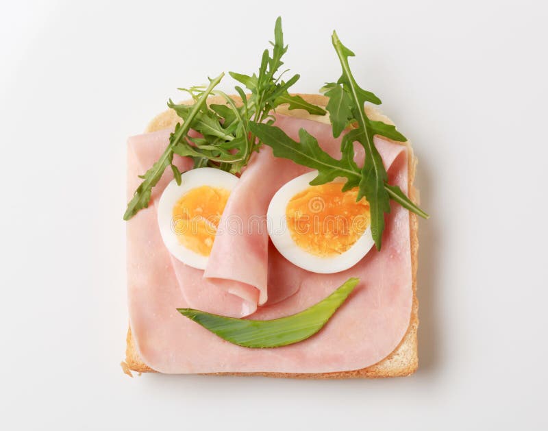 Bread and ham stock image. Image of detail, slice, toast - 11881811