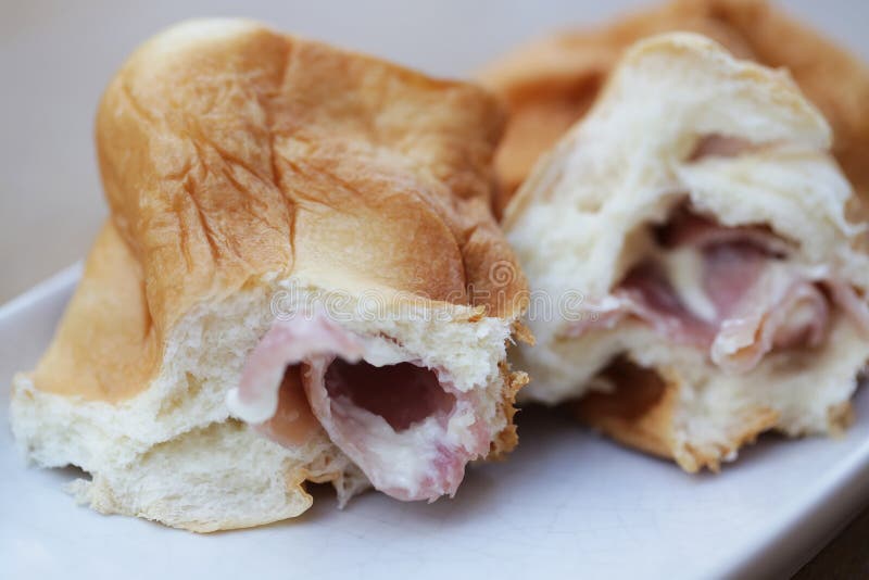 Bread ham cheese stock photo. Image of diet, deli, bakery - 72950686