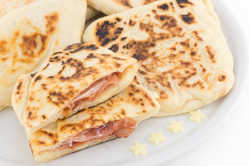 Bread with ham stock image. Image of bread, baked, sliced - 45027649